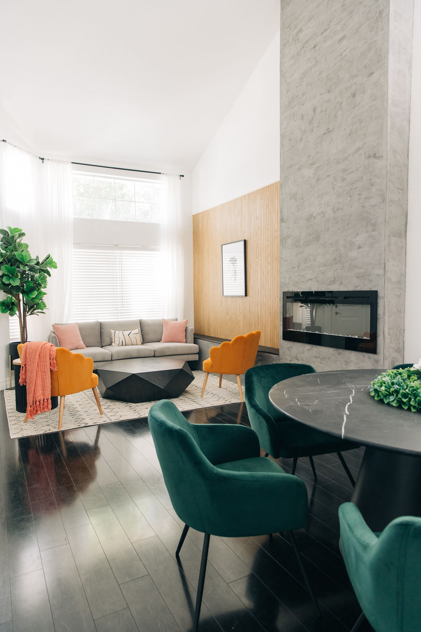 High Ceiling Modern Living Room Ideas How To Decorate Living Rooms